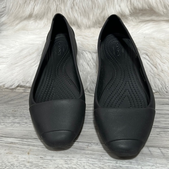 CROCS | Shoes | Crocs Womens Iconic Comfort Eve Point Toe Blk 6 | Poshmark